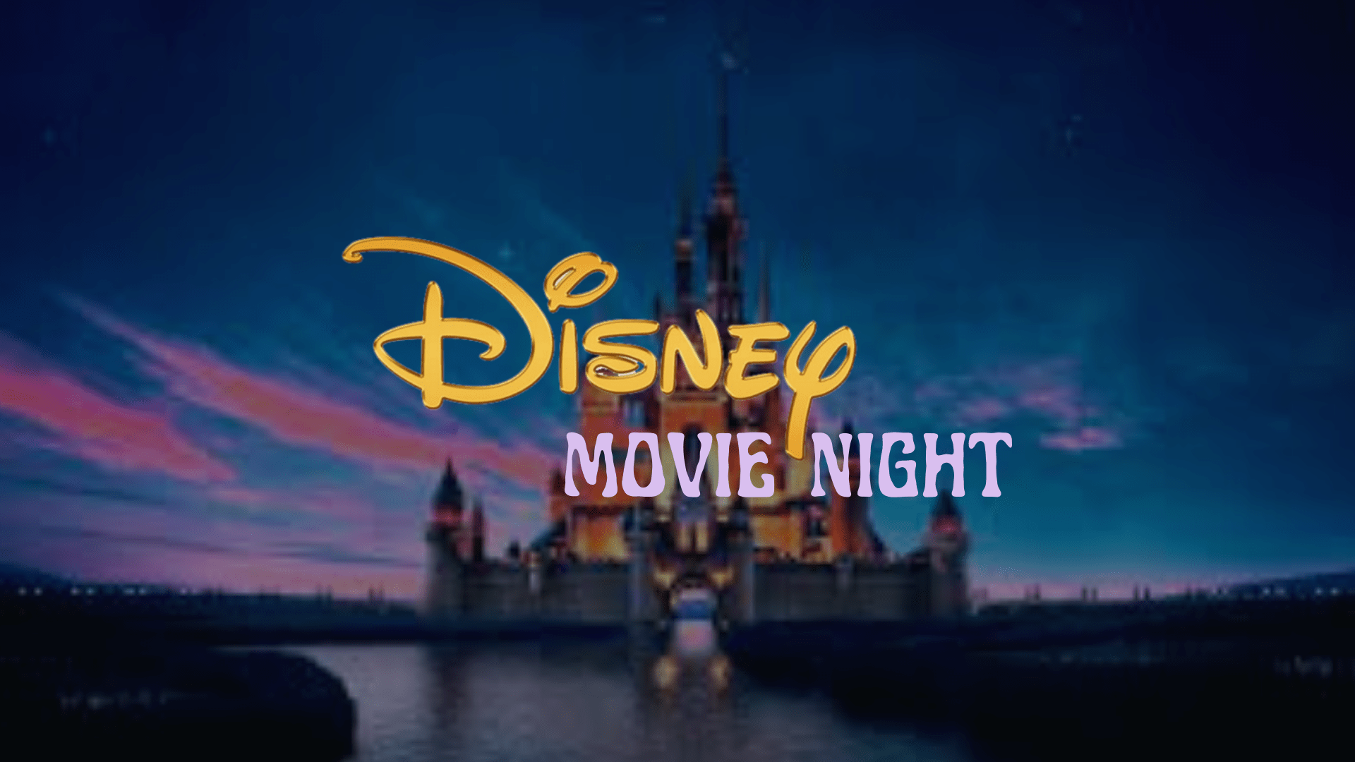 Disney movie night & maškare party